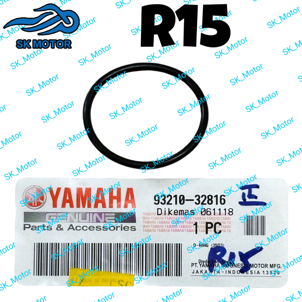 Yamaha YZF-R15 R25 MT15 X MAX Original O-Ring Straight Screw Plug ...