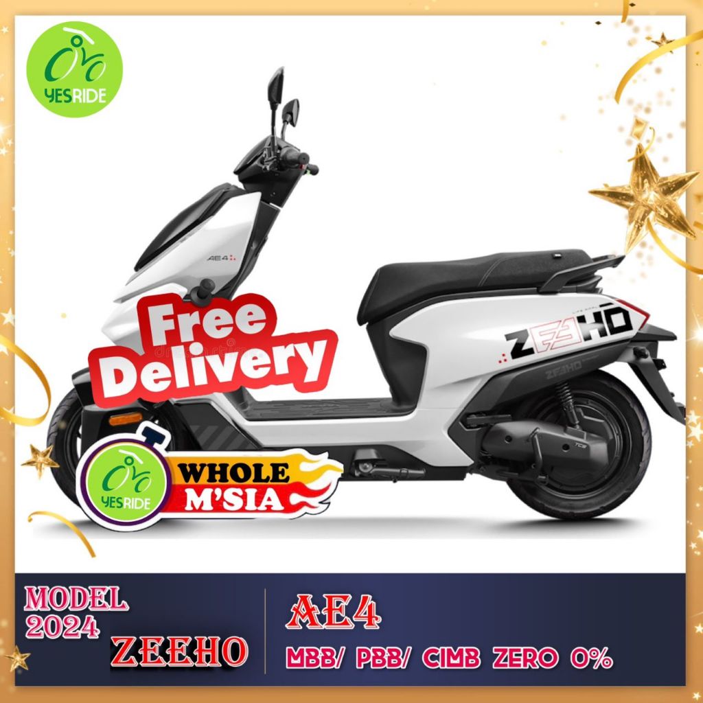 ZEEHO AE4 EV new model 2025 | Shopee Malaysia