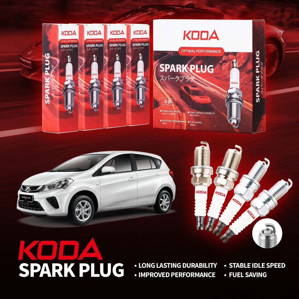 KODA Iridium Spark Plug Perodua Myvi M800 1.3 1NR-VE 2017-Present ...
