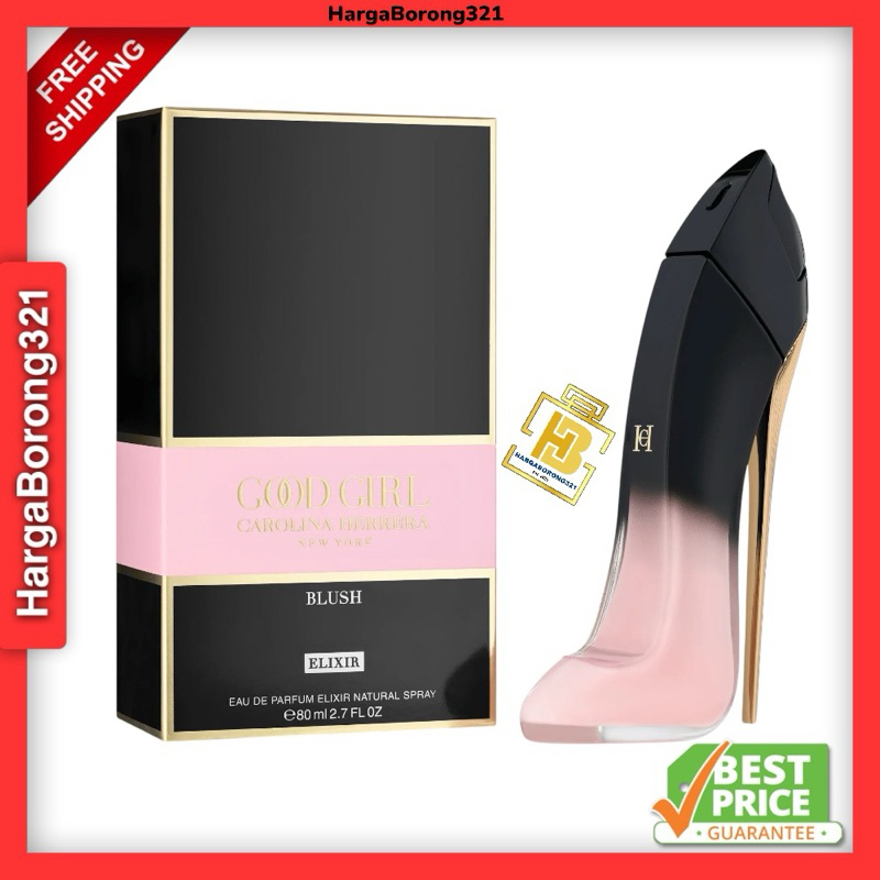 💯% CH Good Girl Blush Edp Elixir 80ml | Shopee Malaysia