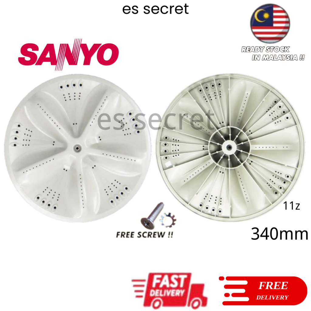 Sanyo Washing Machine Pulsator 340mm | Shopee Malaysia