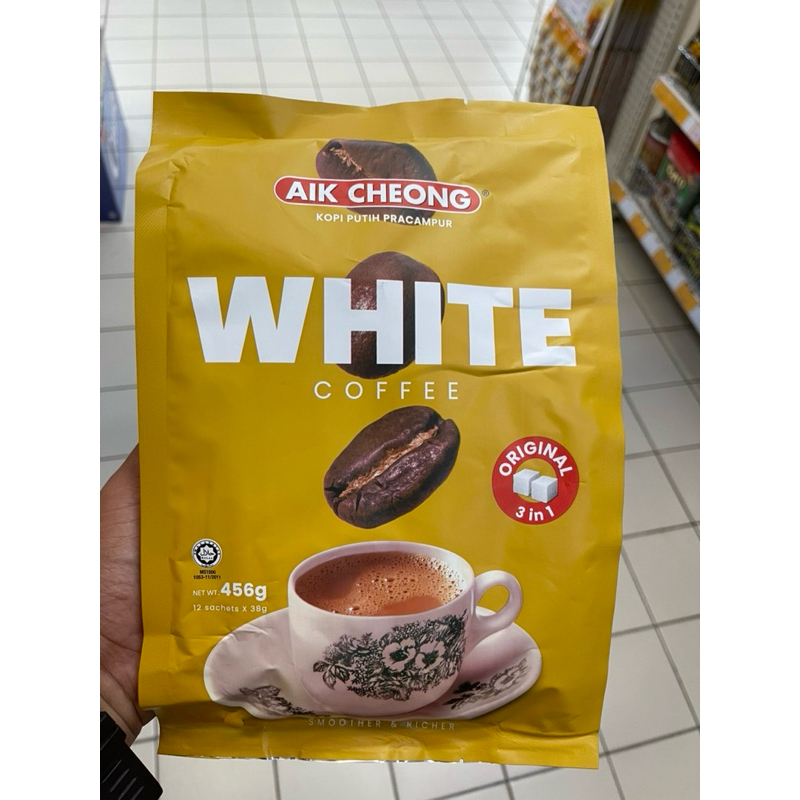 White Coffee 3 in 1 Aik Cheong 12 sachet | Shopee Malaysia