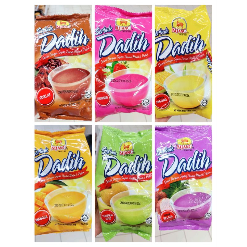 KIJANG | SERBUK DADIH PELBAGAI PERISA | 360G | Shopee Malaysia