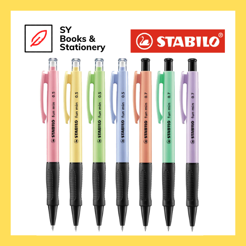 STABILO Fun Max Mechanical Pencil 0.5mm 0.7mm / Pensel Tik Tik | Shopee ...