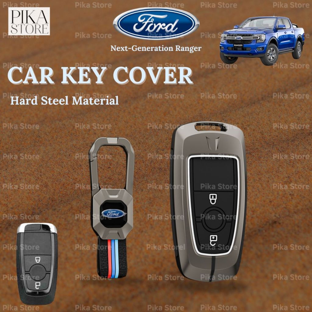 Ford Ranger Key Cover Kunci Raptor Platinum Wildtrak Single Cab XL XLT ...
