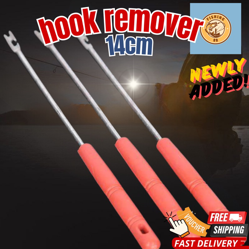 【Fishing Hook remover】 Hook Detacher / Mata Kail Removal Tool/ Alat ...