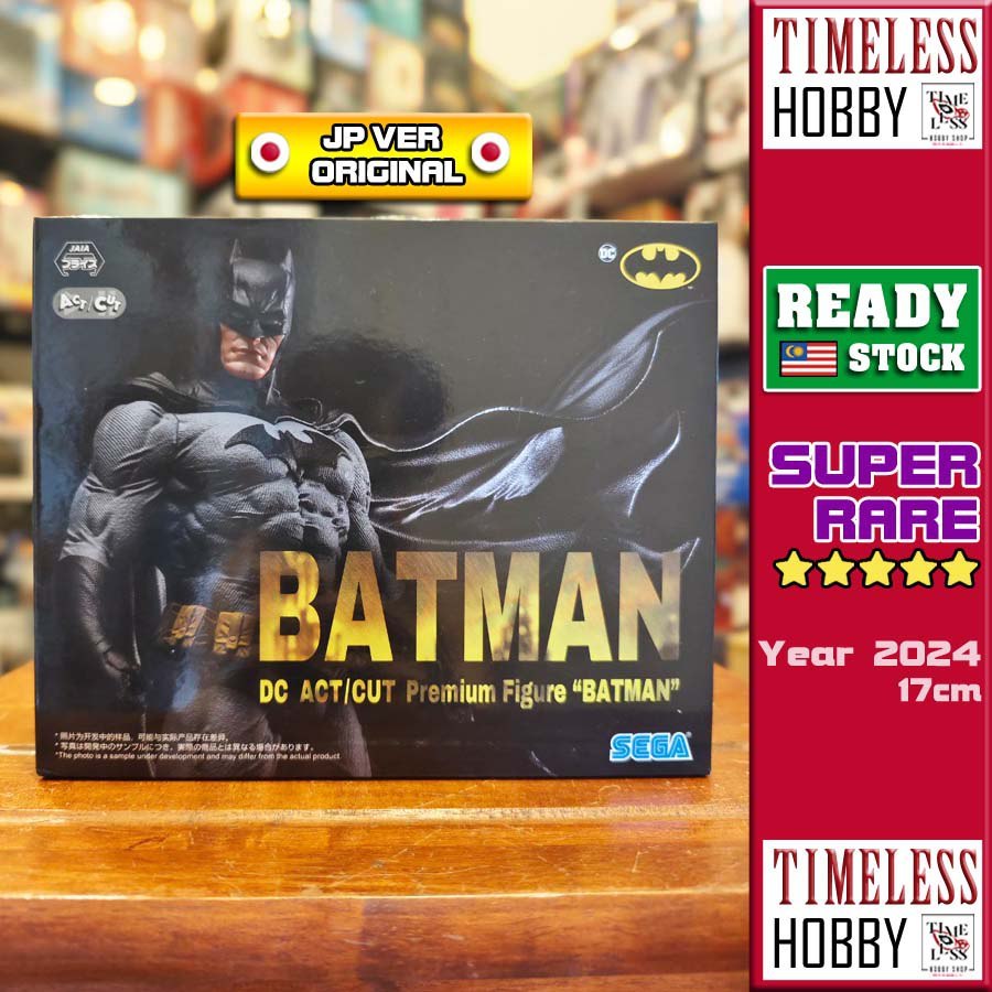 SEGA Batman Figure Premium Act Cut DC COMICS UNIVERSE 模型手办正版日版世嘉蝙蝠侠小丑 ...