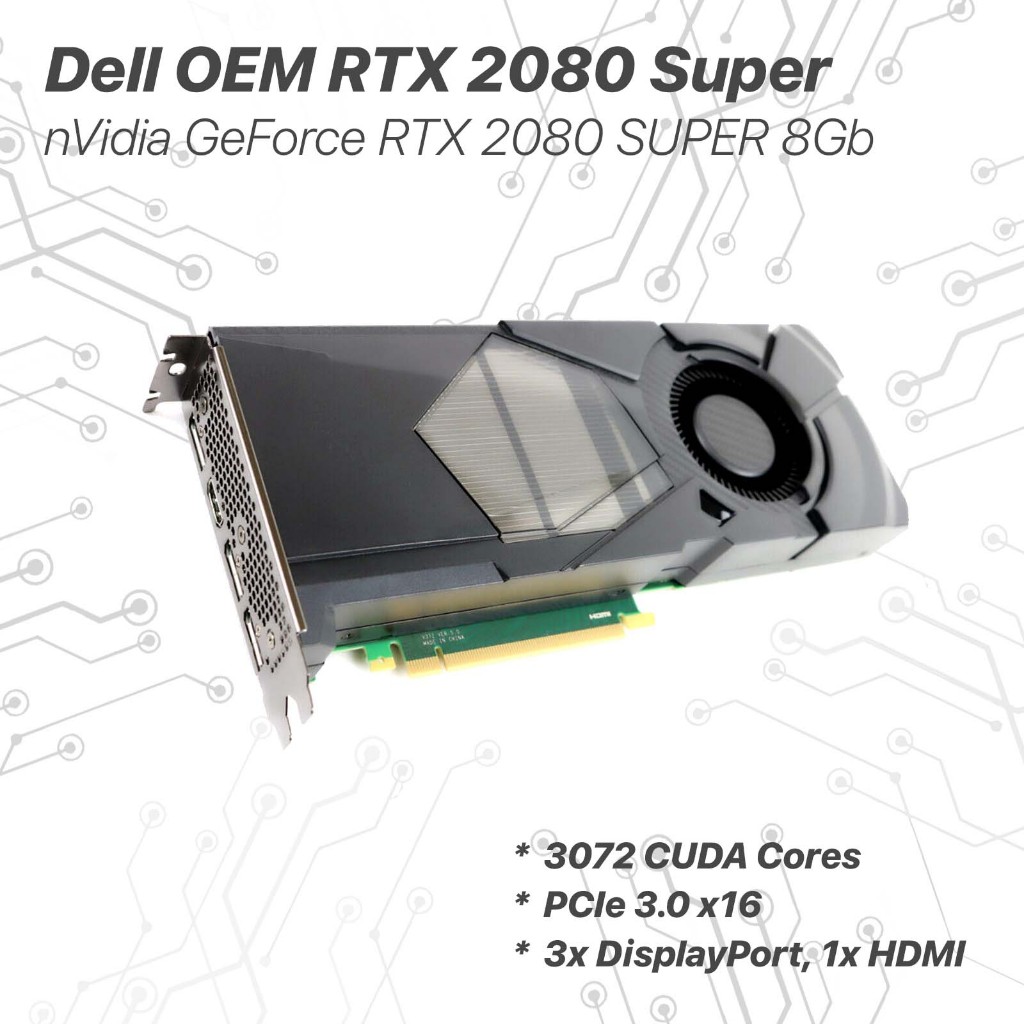 Dell OEM - NVIDIA GeForce RTX 2070 / 2080 SUPER (8GB GDDR6) Graphics ...