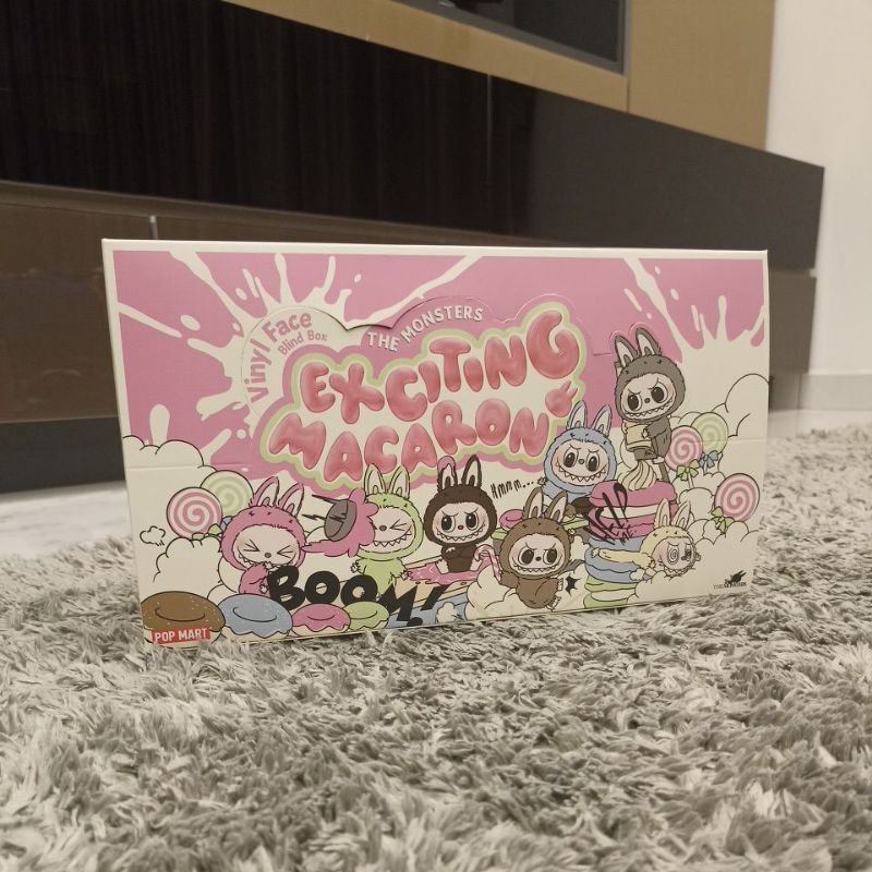 Labubu!! The Monsters Exiting Macaron(100% Original) Blind Box | Shopee ...