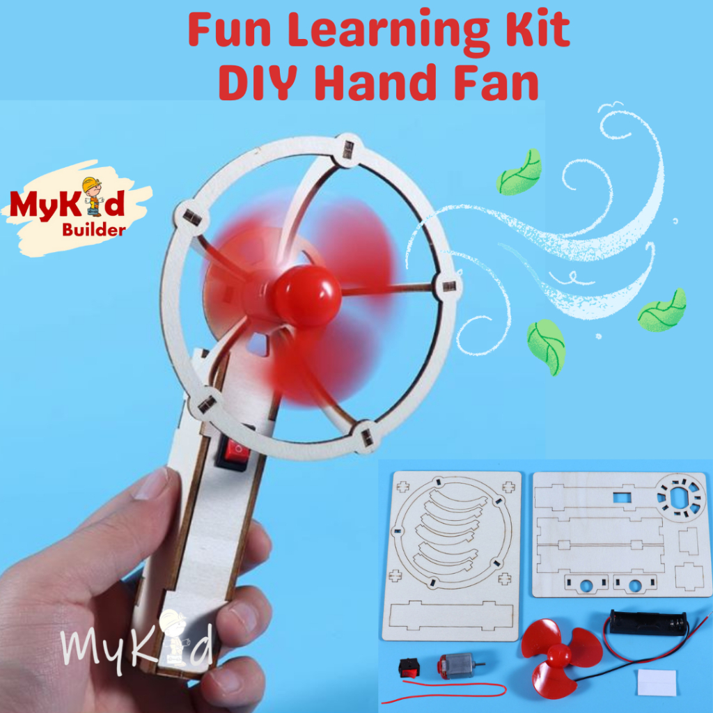 RBT Kipas Elektrik Bersensor DIY Electric Fan STEM Science Experiment ...