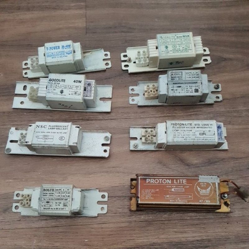 36w -40w fluorescent lamp ballast / choke for tube used | Shopee Malaysia