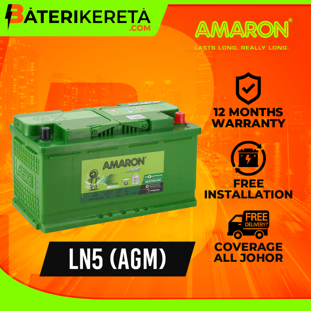 AMARON JADE (AGM) LN5 DIN95 CAR BATTERY | Shopee Malaysia