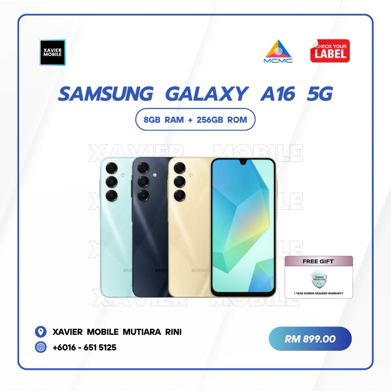 [New Arrival] Samsung Galaxy A16 5G | 8GB + 256GB | 5,000mAh Battery ...