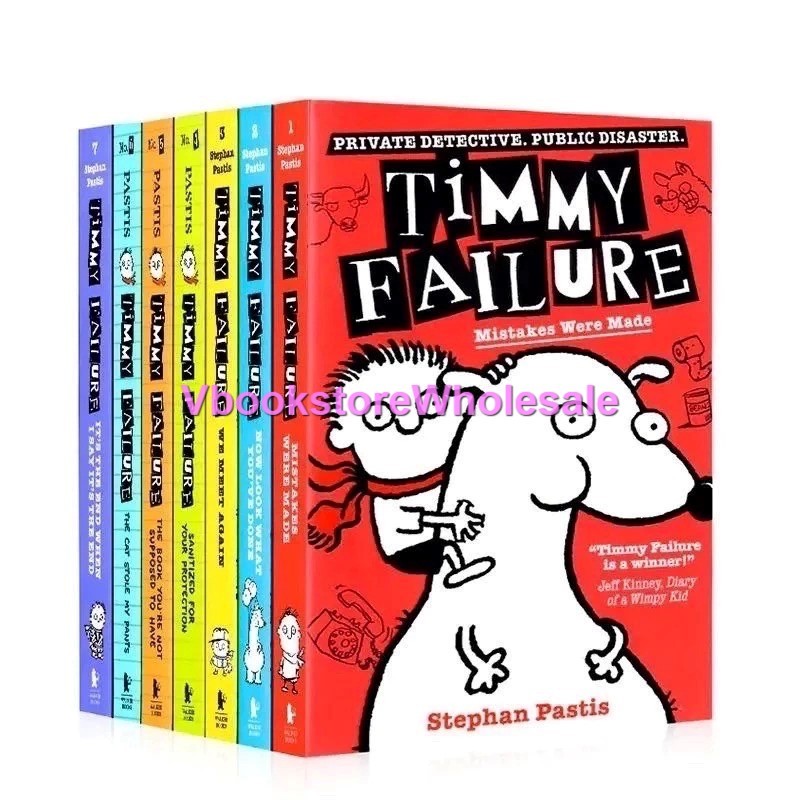 TIMMY FAILURE BY STEPHAN PASTIS COLLECTION BOOKS SET | Shopee Malaysia