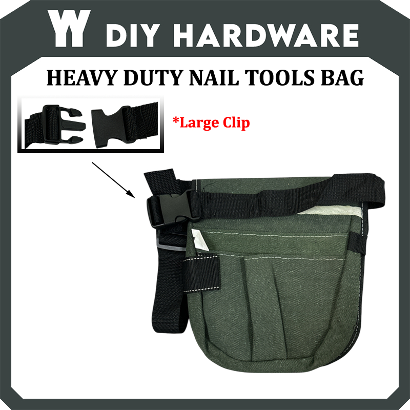 YY DiY Extra Heady Duty Waist Porch Tools Bag Hardware Nails Tool waist ...