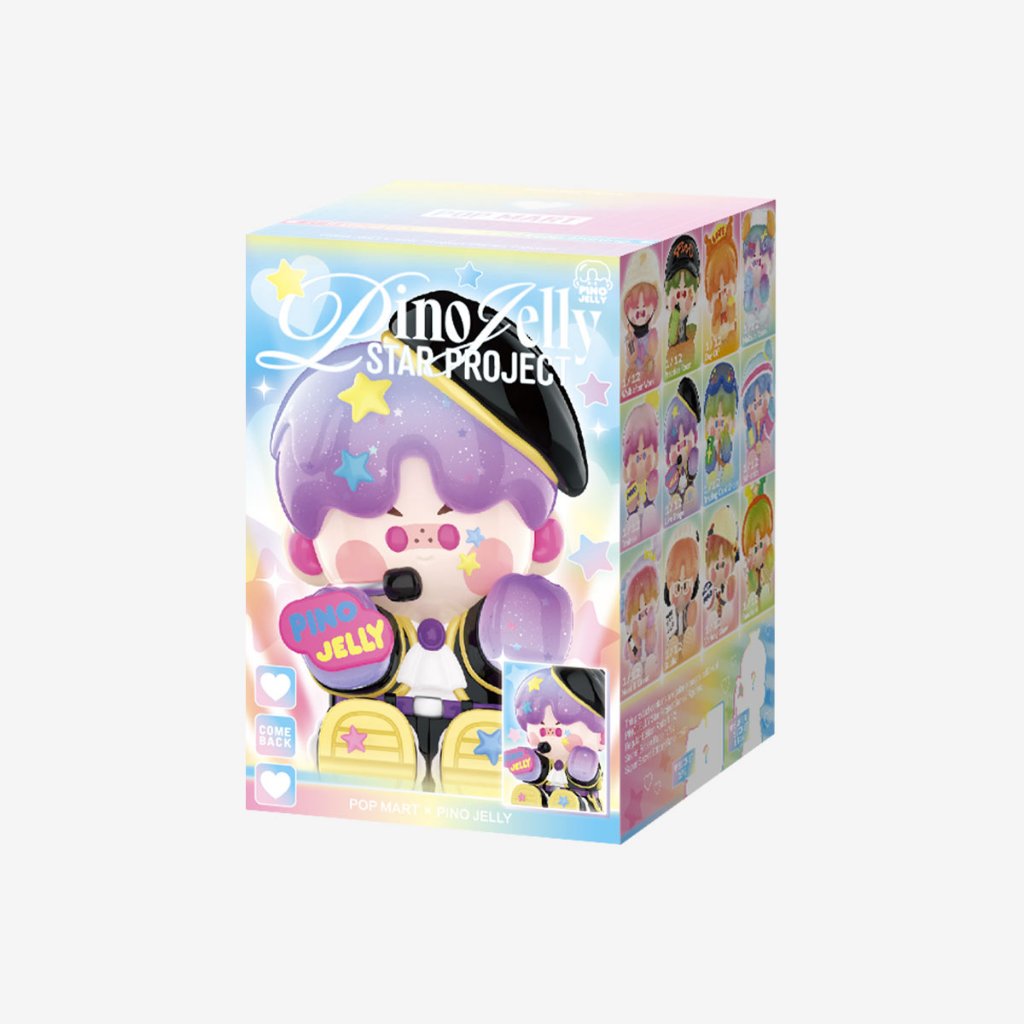 Kotak Mainan Misteri - Pop Mart Pino Jelly Star Project Series Figures ...