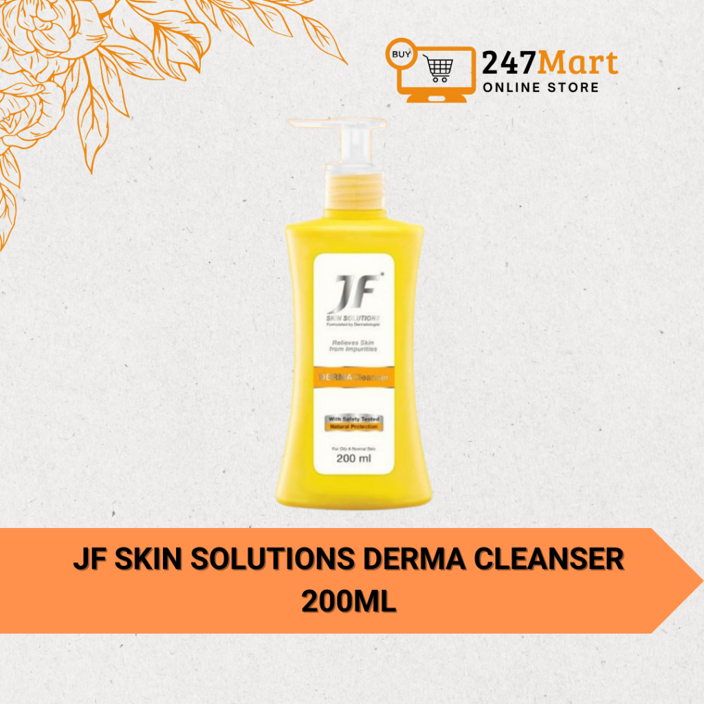 JF Skin Solution Derma Cleanse 200ml (Relieves Skin from Impurities ...