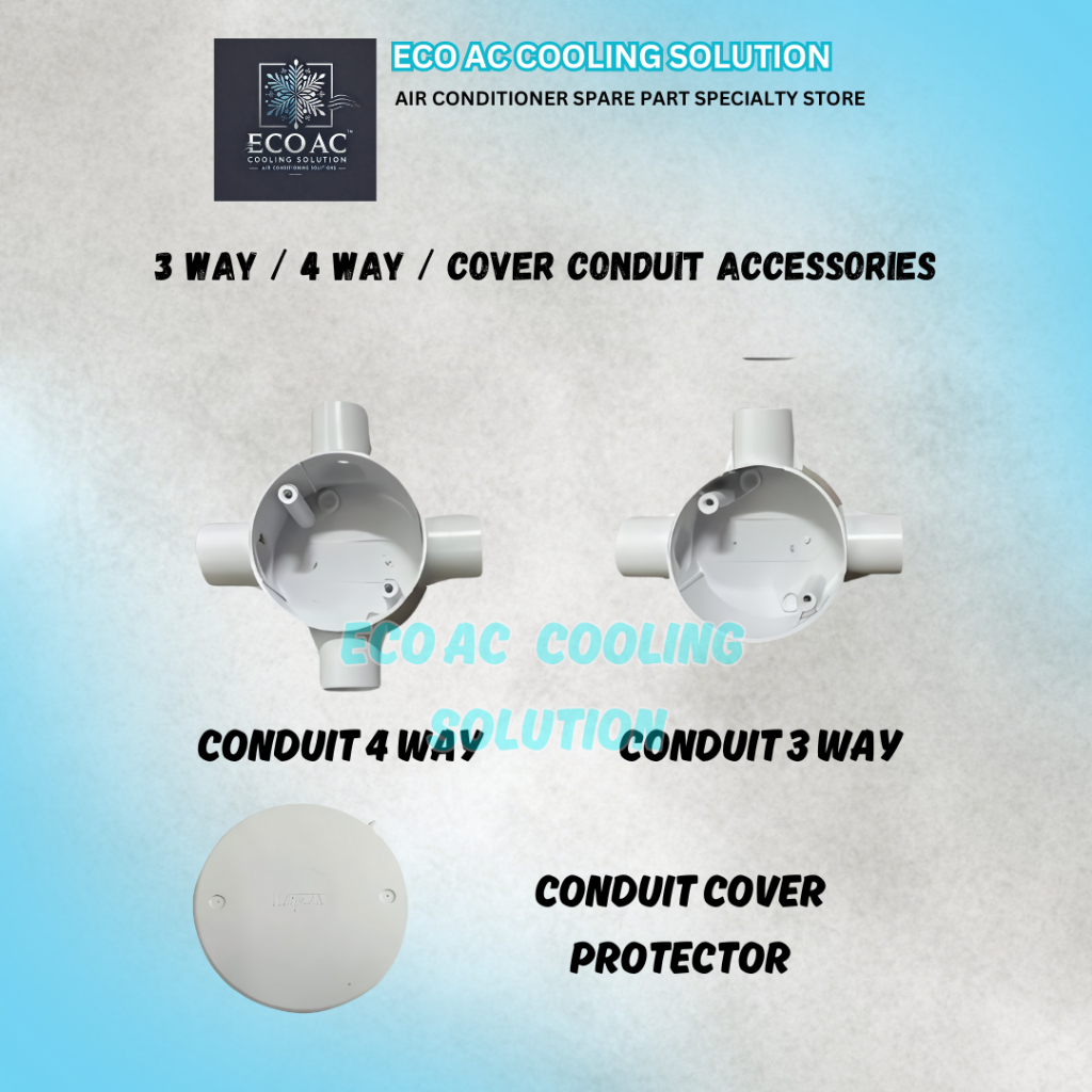 3 WAY/4 WAY/COVER PVC Fitting Pipe Joint Connector /Conduit/PVC White ...