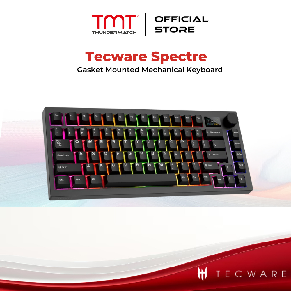 Tecware Spectre Gasket Mounted Mechanical Keyboard | Shopee Malaysia