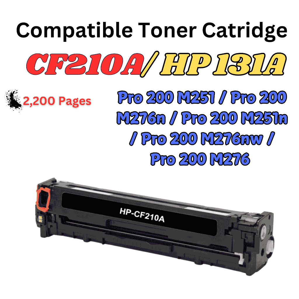HP CF210/131A Compatible Laser Jet Toner Catridge for Pro 200 M251 ...
