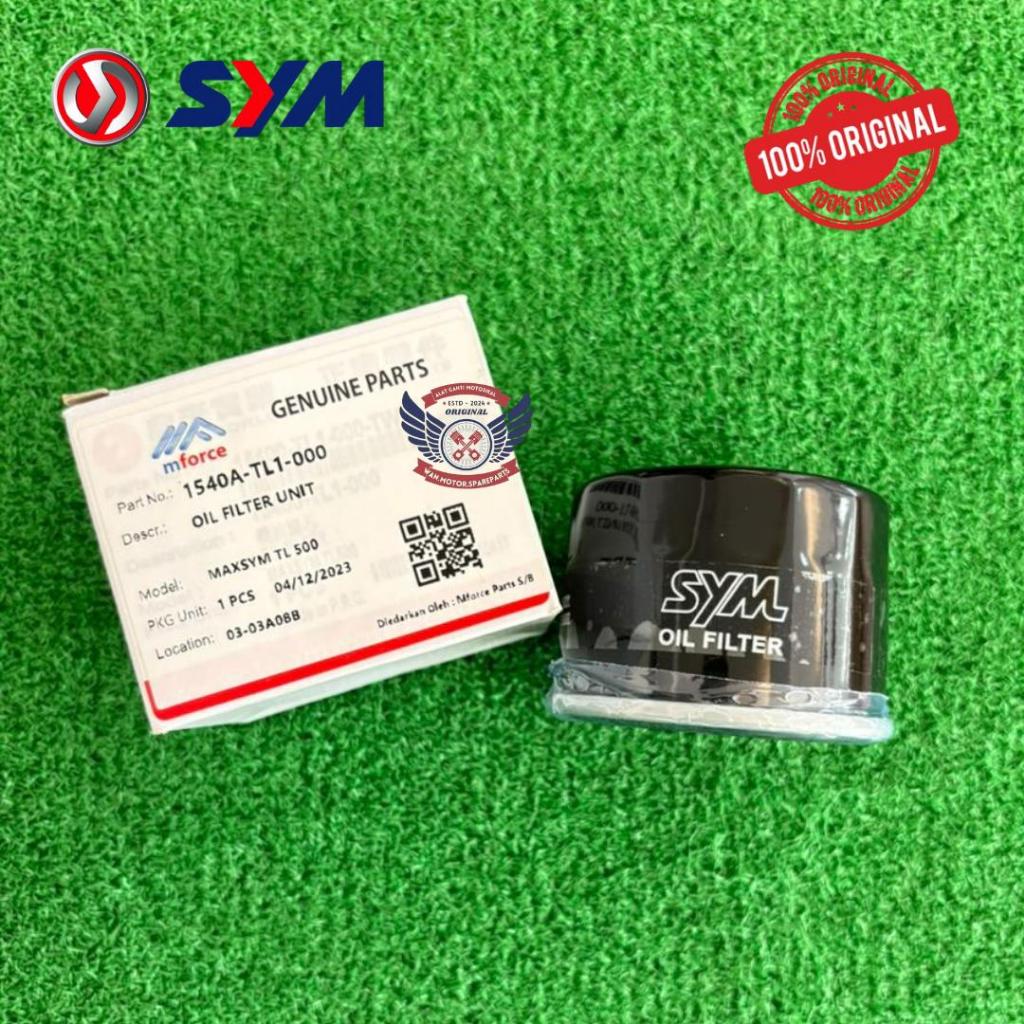 [100% ORI] SYM MAXSYM TL500 / TL 508 OIL FILTER FUEL PENAPIS MINYAK ...