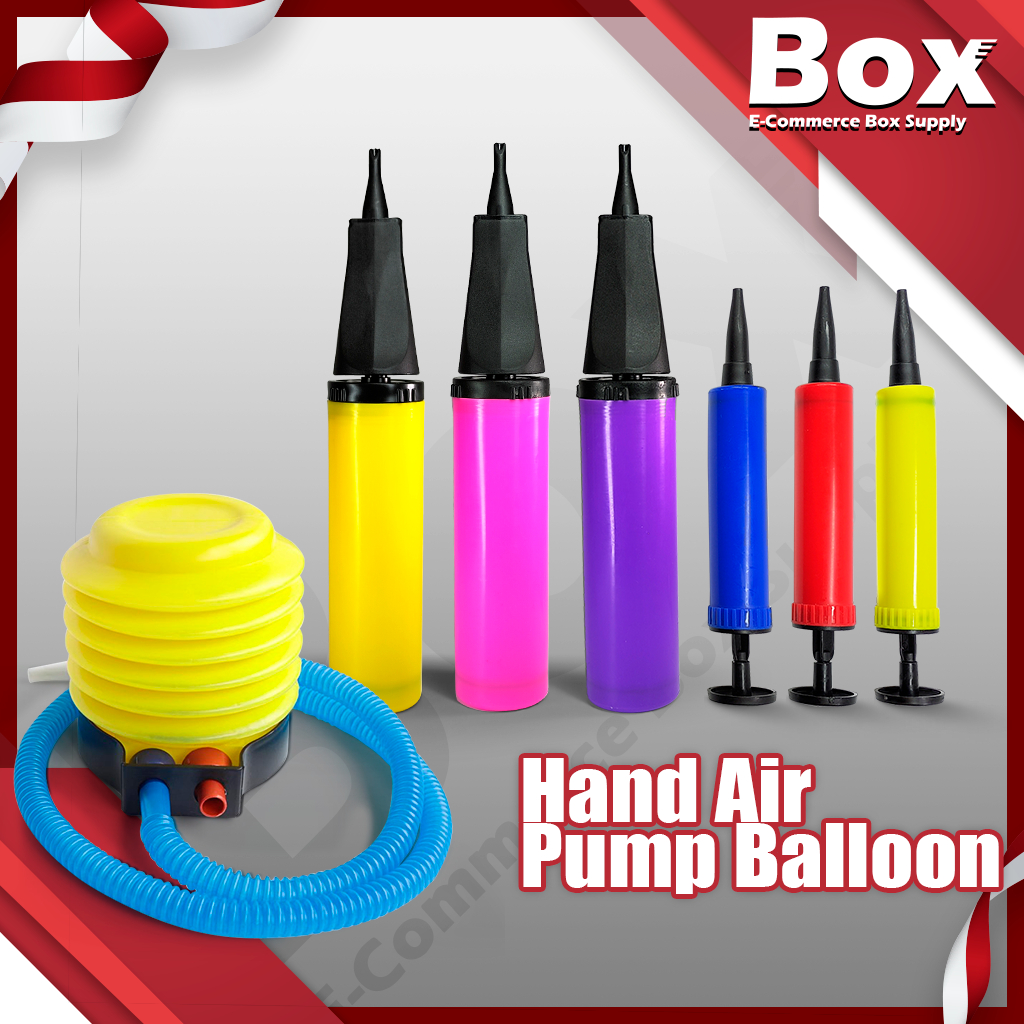 Large Hand Pump Mini Balloon Hand Pump Inflator Big Colorful Hand Held ...