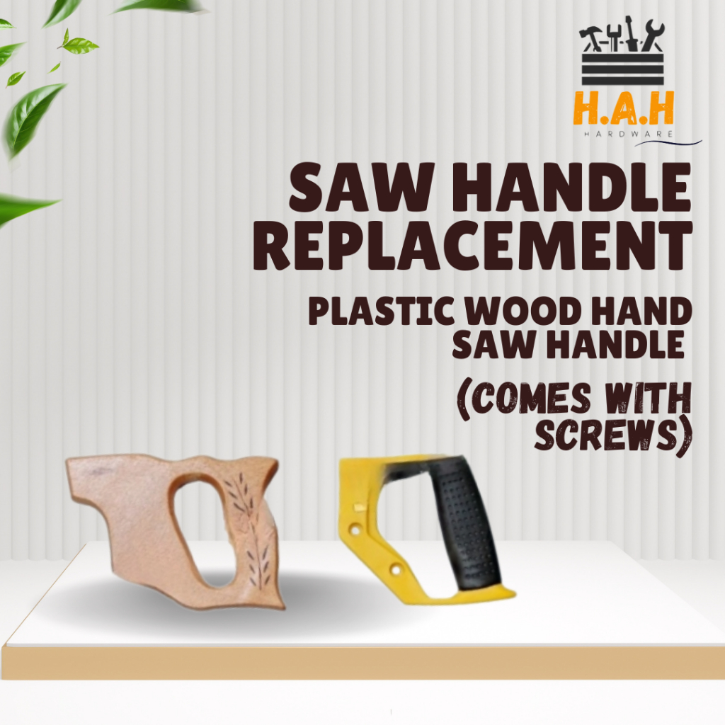 SAW HANDLE REPLACEMENT PLASTIC WOOD HAND SAW HANDLE HULU GERGAJI ...