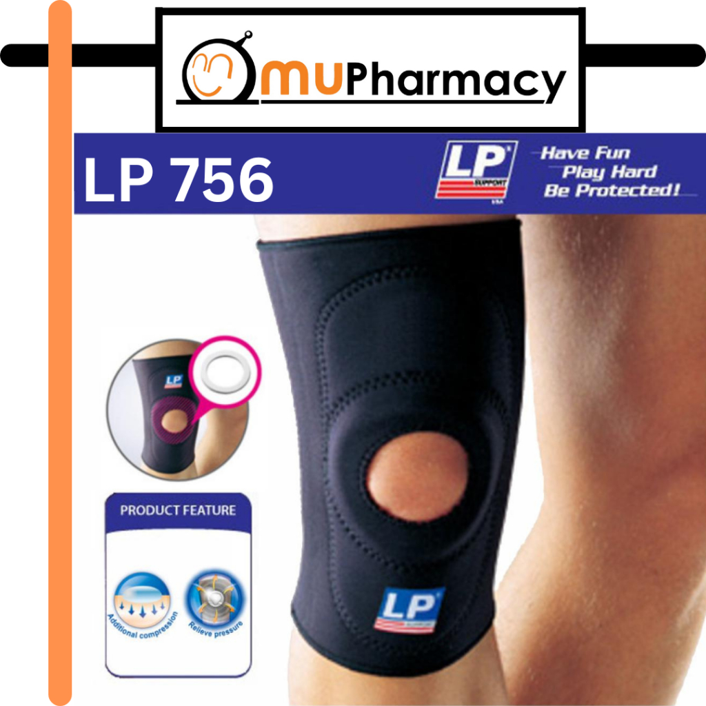 LP Open Patella Sleeve Knee Support 708 | Shopee Malaysia