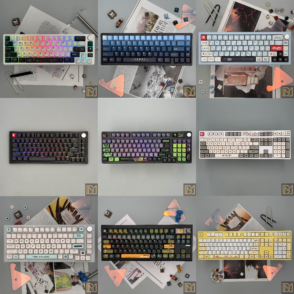 [LOCAL STOCK] Full Build Custom Mechanical Keyboard 65%/75%/TKL/98%/108 ...