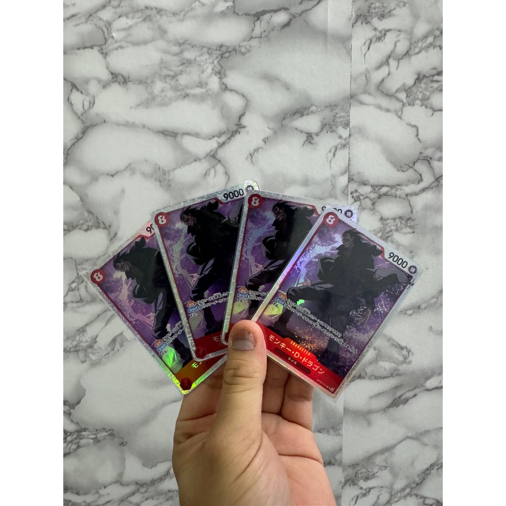 ONE PIECE TRADING CARD GAME - MONKEY D. DRAGON (SR)(OP07-015)(500 YEARS IN THE FUTURE)(RED ...