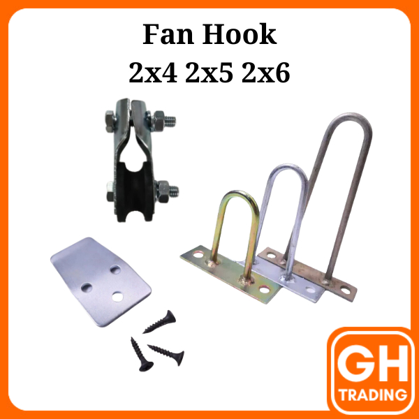 Ceiling Fan Hook Ceiling Mount Fan Hook Kipas Gantung D Fan Hook 2x4 ...