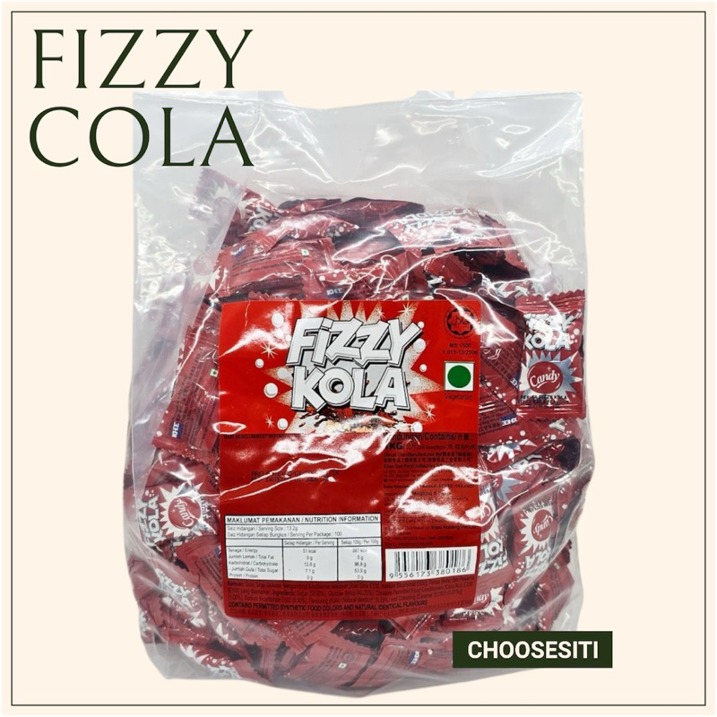 🔥 FIZZY COLA 😋 GULA GULA BERPERISA COLA🥴1pc/biji | Shopee Malaysia