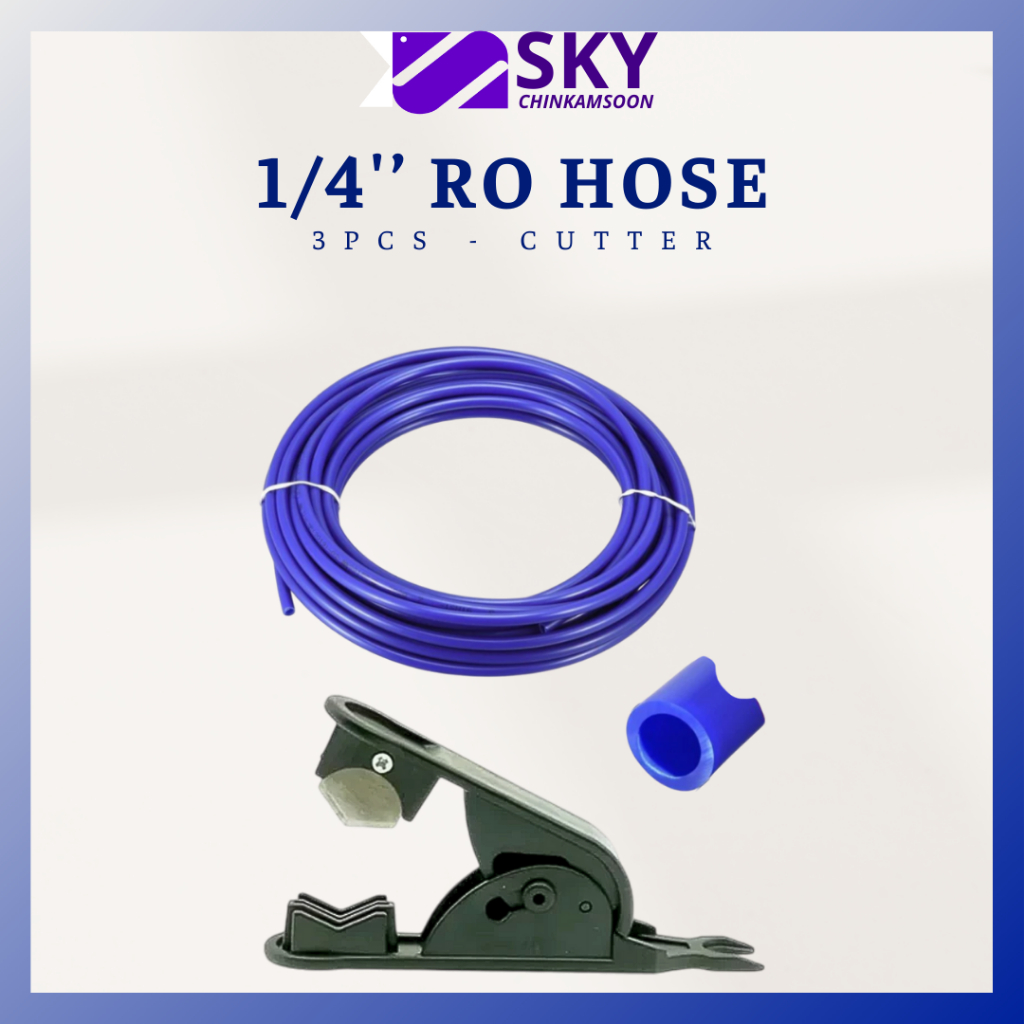 WATER FILTER PE HOSE 1/4" RO HOSE WATER PURIFIER TUBING 10METER ...