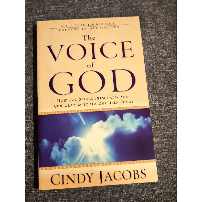 The Voice Of God Book Cindy Jacob | Shopee Malaysia