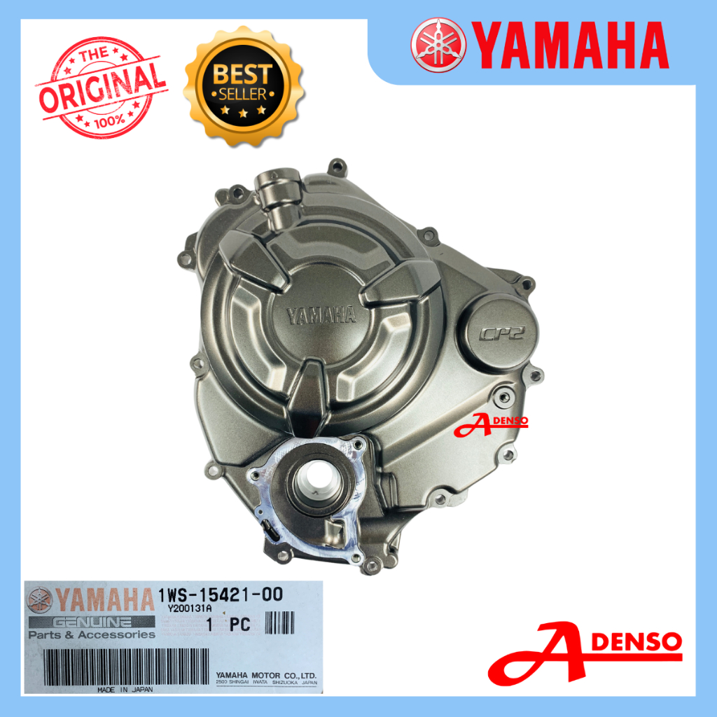 YAMAHA MT07 RIGHT COVER CRANKCASE 2 (YAMAHA100%ORIGINAL) 1WS-15421-00 ...