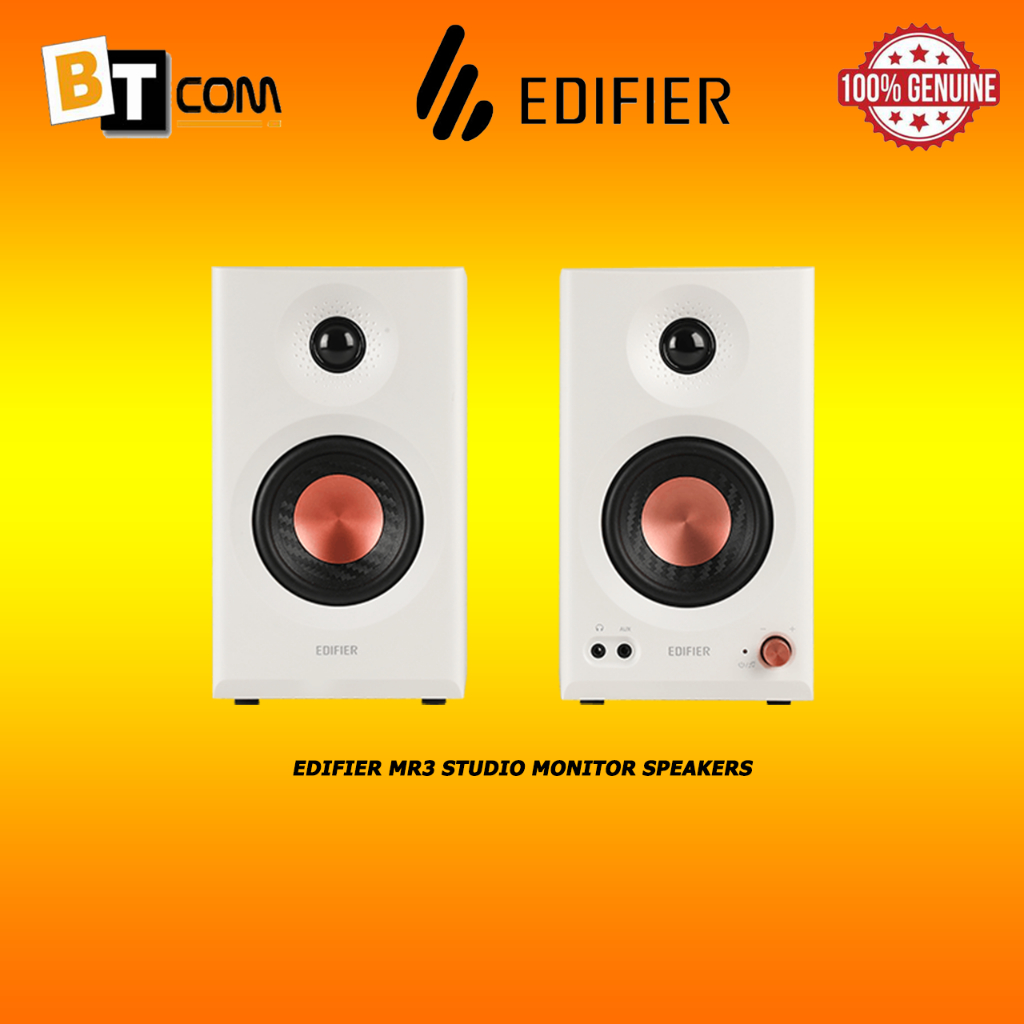Edifier MR3 Studio Monitor Speakers | Shopee Malaysia