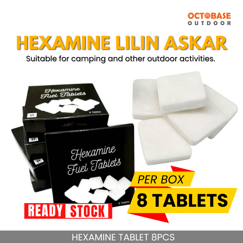 HEXAMINE LILIN ASKAR FUEL TABLETS PERFECT TO START FIRE CHIMNEY ...
