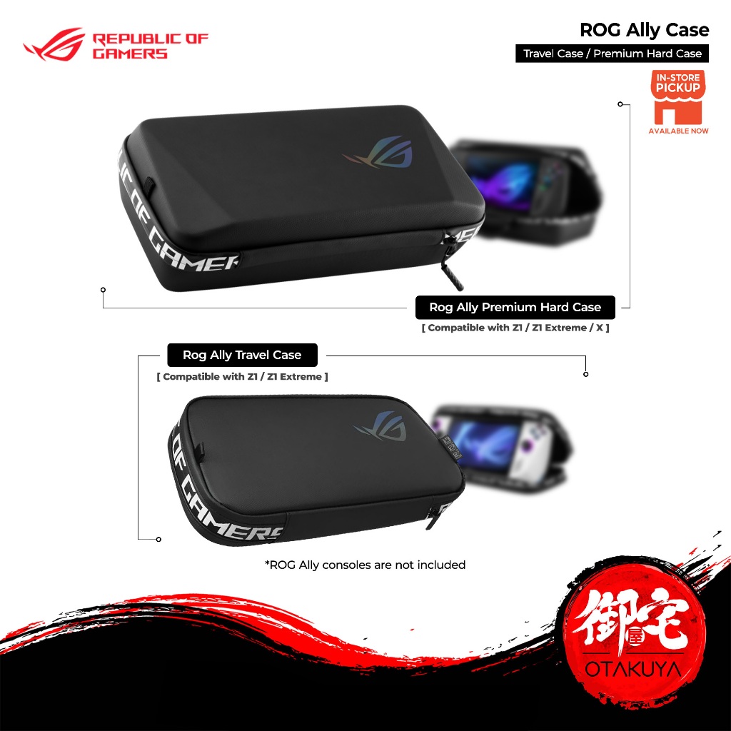 【5.5 SALE】ASUS Rog Ally Travel Case Compatible with Rog Ally Z1 & Z1 ...