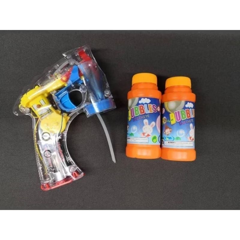 Minion Auto Bubble Gun Led Bubble Gun | Shopee Malaysia