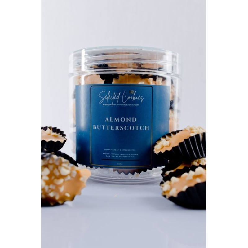 BISKUT RAYA PREMIUM ALMOND BUTTERSCOTCH | Shopee Malaysia