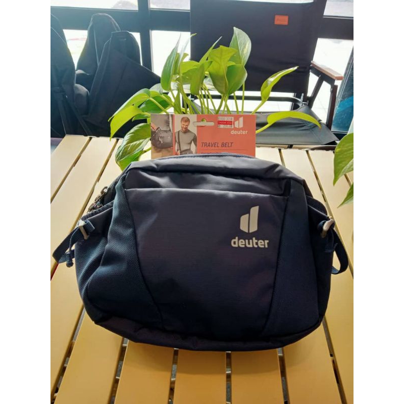 DEUTER TRAVEL BELT POUCH BAG (100% Original) FOR TRAVEL BIKERS | Shopee ...