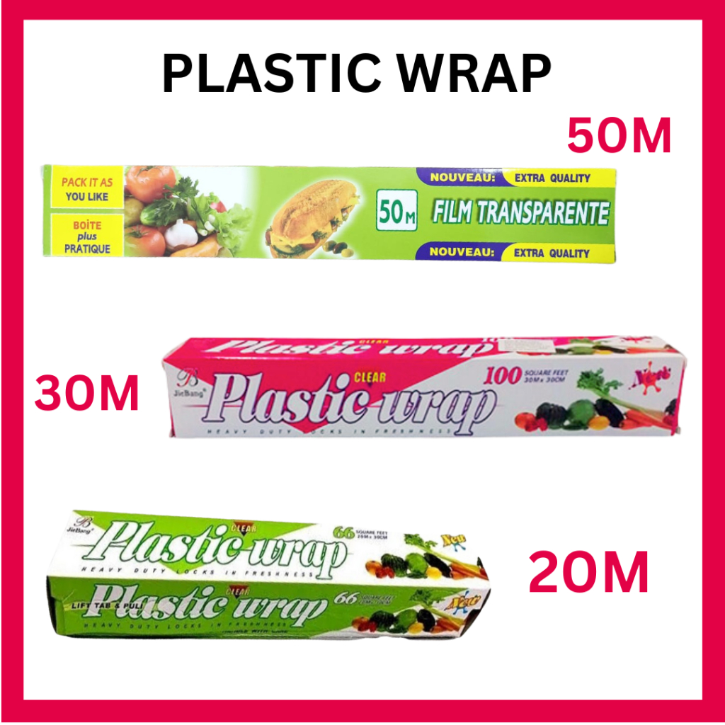 Food Wrap 30cm Meters Food Grade Plastic Wrap Cling Wrap Food Packaging ...