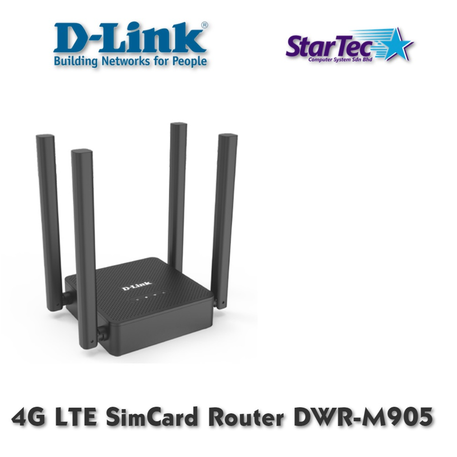 D-LINK DWR-M905 300Mbps Wireless N 4G LTE SimCard Router ( DIGI / MAXIS ...