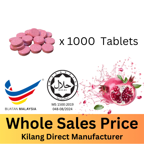 Glo-C Whitening Beauty Pinkish Booster Chewable Tablet 1000 Tablets ...