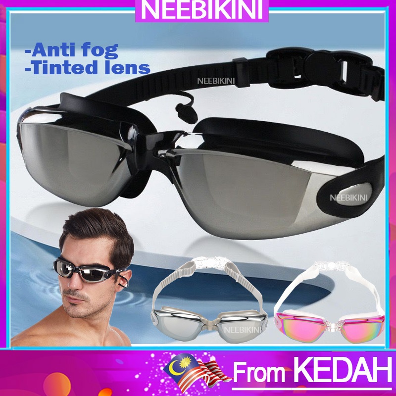 A12A Spec mata renang dewasa man swimming goggles woman swim google ...