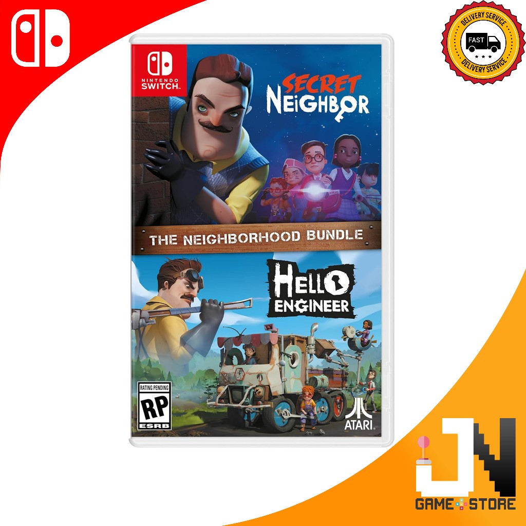 Nintendo Switch Secret Neighbor + Hello Engineer The Neighborhood ...