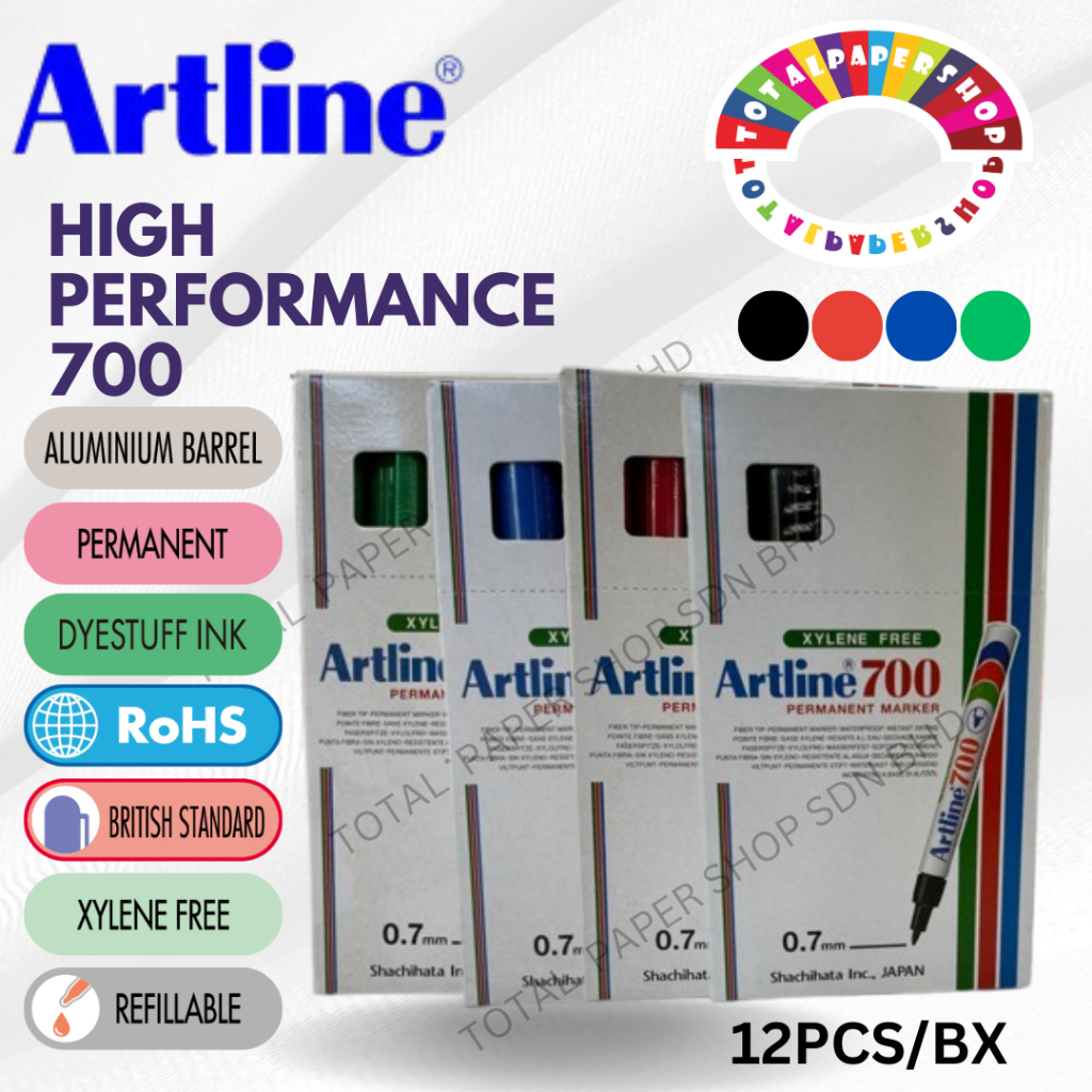Artline Permanent Marker 700 EK-700 | Shopee Malaysia