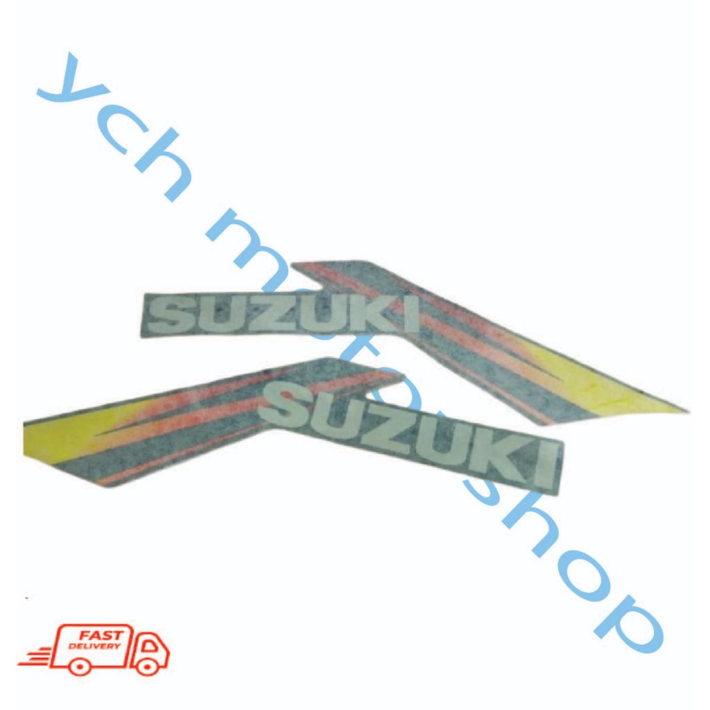SUZUKI RGV RGV120 RGV 120 STICKER LEG SHIELD 100% ORIGINAL ...