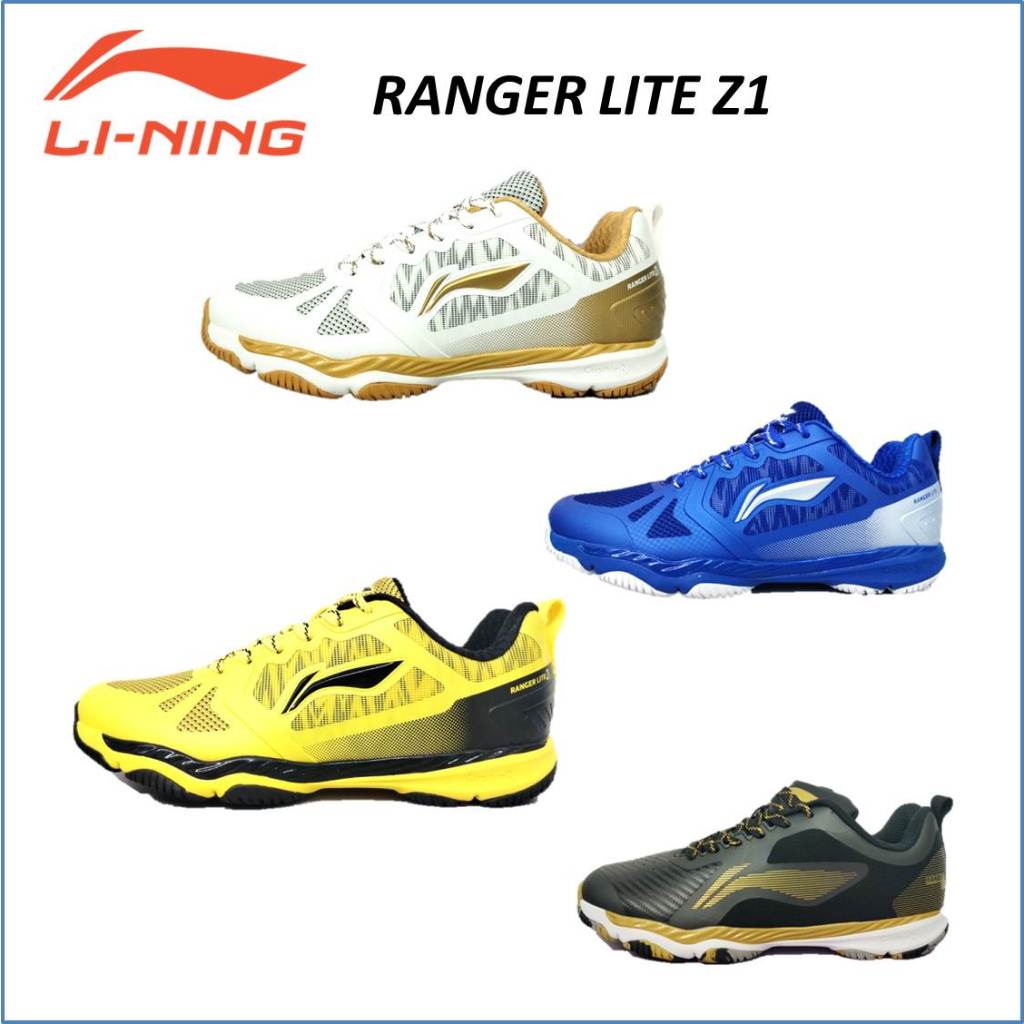 LI-NING Badminton Shoes RANGER LITE Z1 & Z2 (100% Original) | Shopee ...