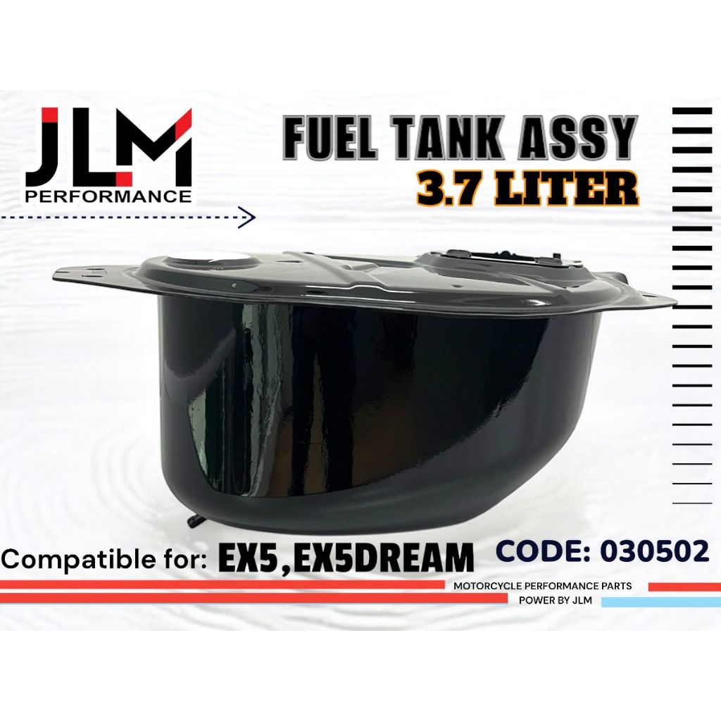 JLM HONDA EX5 3.7L RACING FUEL TANK EX5DREAM TANGKI MINYAK EX5 HI POWER ...